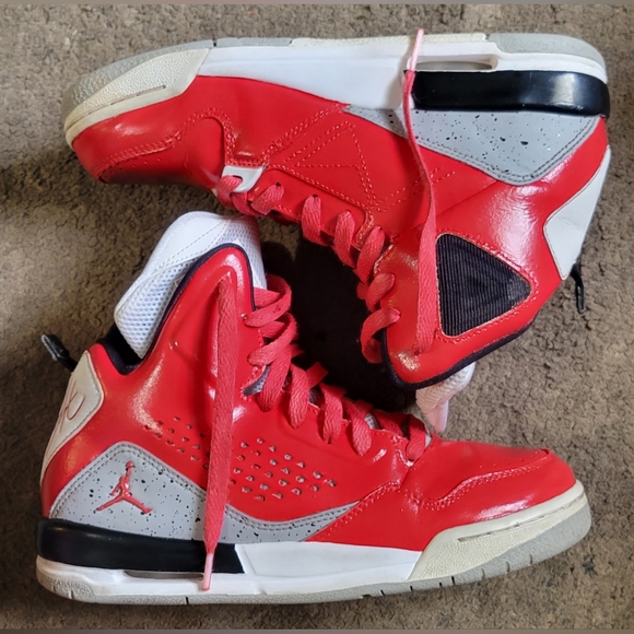 Nike | Shoes | Nike Jordan Flight 2 Custom Infrared | Poshmark